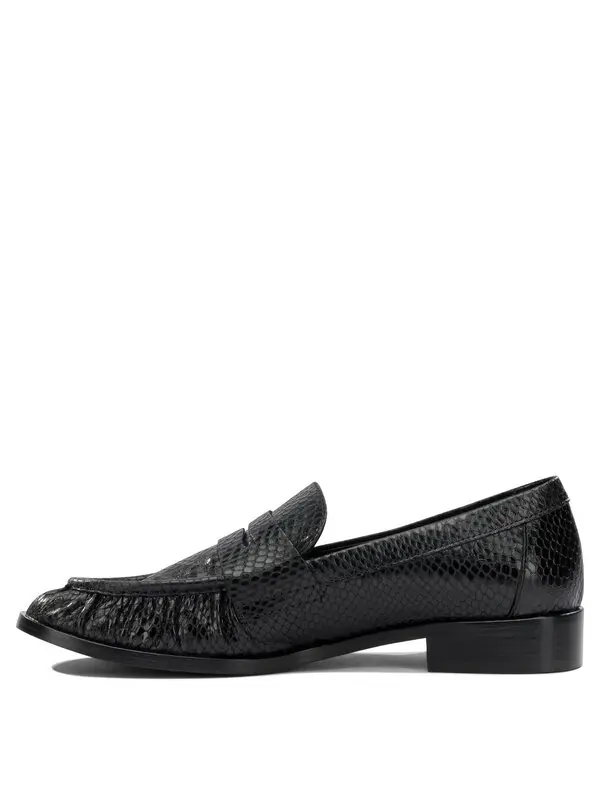 STRATEGIA Leather Loafers