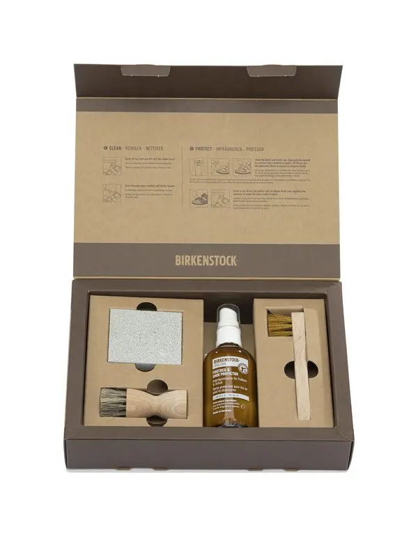 BIRKENSTOCK Suede Leather Care Set - Brown