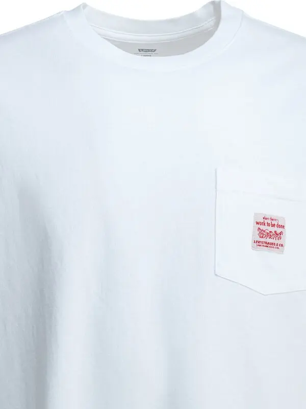 LEVI'S Workwear Crewneck T-shirt With Chest Pocket