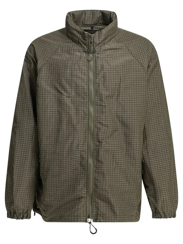 Comme Des Garçons Lightweight Plaid Zip-up Jacket