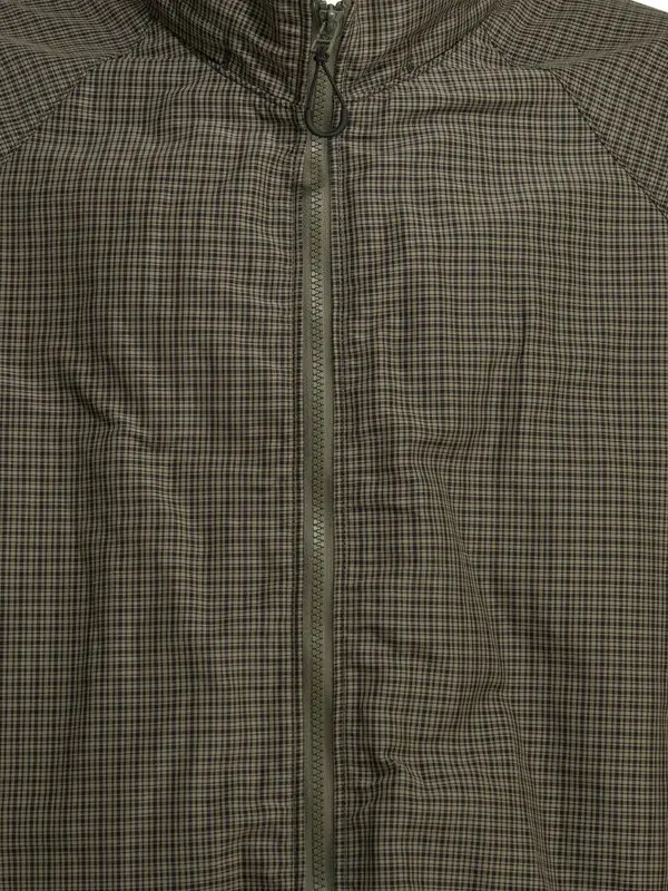 Comme Des Garçons Lightweight Plaid Zip-up Jacket