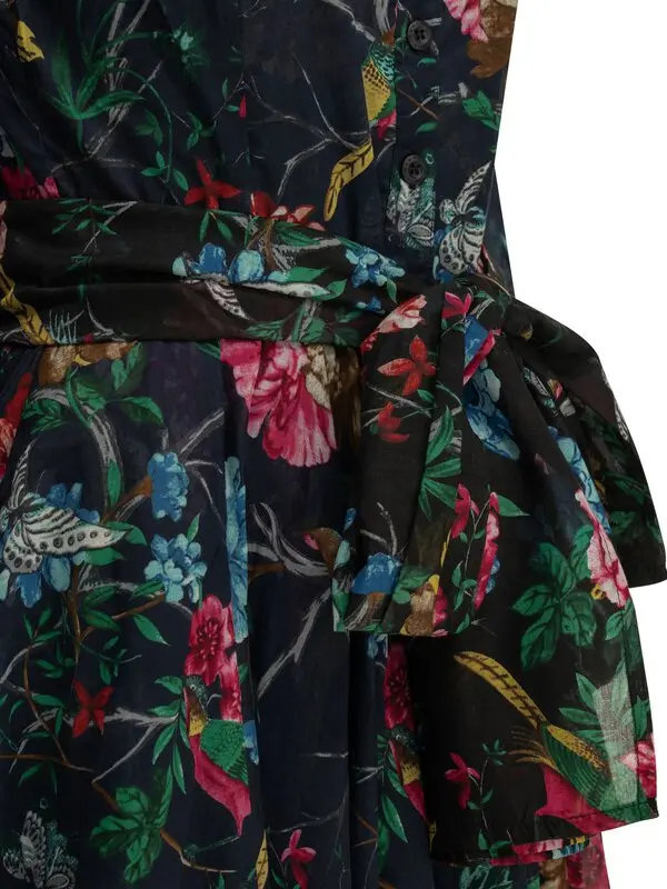Samantha Sung Printed Shirt Dress
