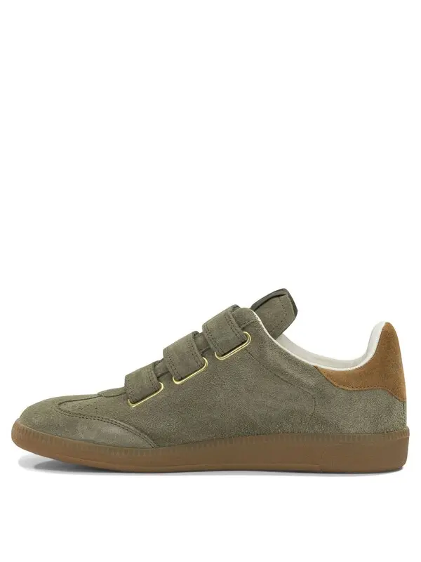 Isabel Marant Étoile Beth' Suede Low Top Sneakers - Green