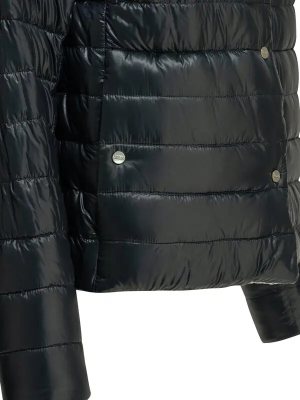 Herno Reversible Short Down Jacket - Blue