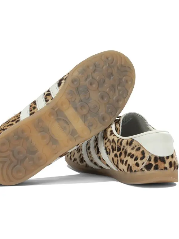 ADIDAS ORIGINALS Gazelle Lo Pro Leopard Print Leather Sneakers