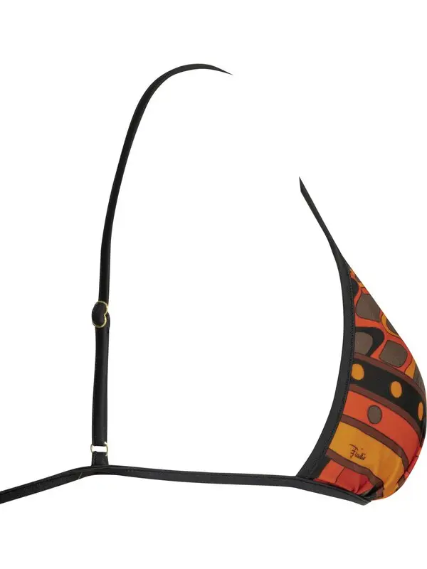 Emilio Pucci Vivara Bikini Top - Orange