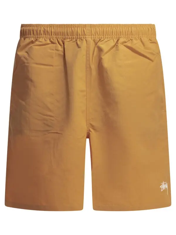 StÜssy Beachwear Nylon Shorts - Orange