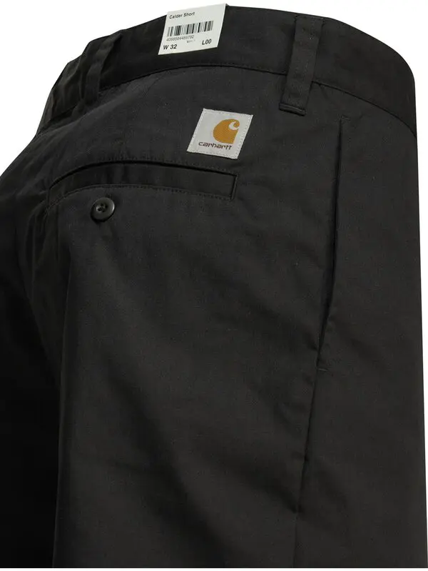 Carhartt Work In Progress Calder Five-pocket Shorts - Black