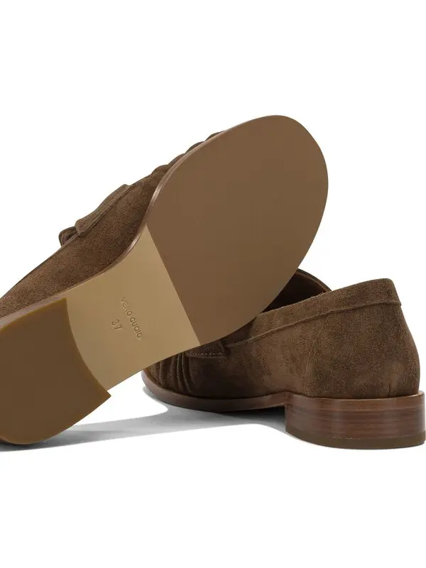 STRATEGIA Leather Loafers - Brown