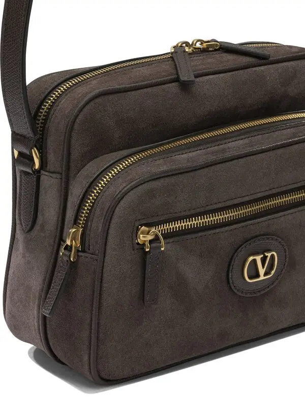Valentino Garavani Suede Antibes Shoulder Bag