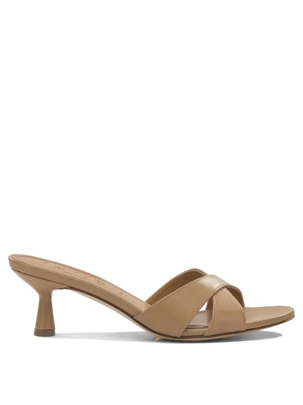AeydĒ Vero 50mm Heeled Sandals - Brown