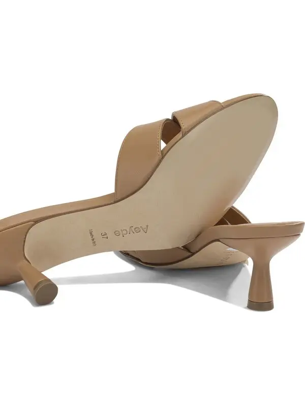 AeydĒ Vero 50mm Heeled Sandals - Brown
