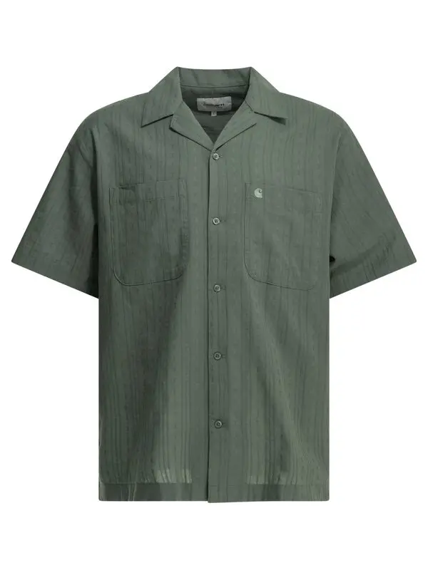 Carhartt Work In Progress Gareth Short Sleeve Shirt - Green