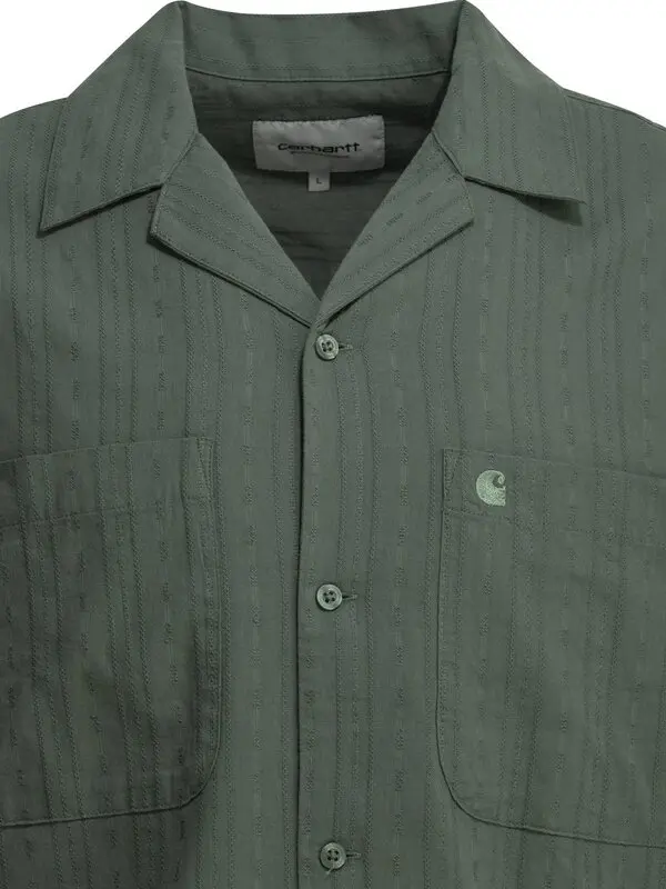 Carhartt Work In Progress Gareth Short Sleeve Shirt - Green