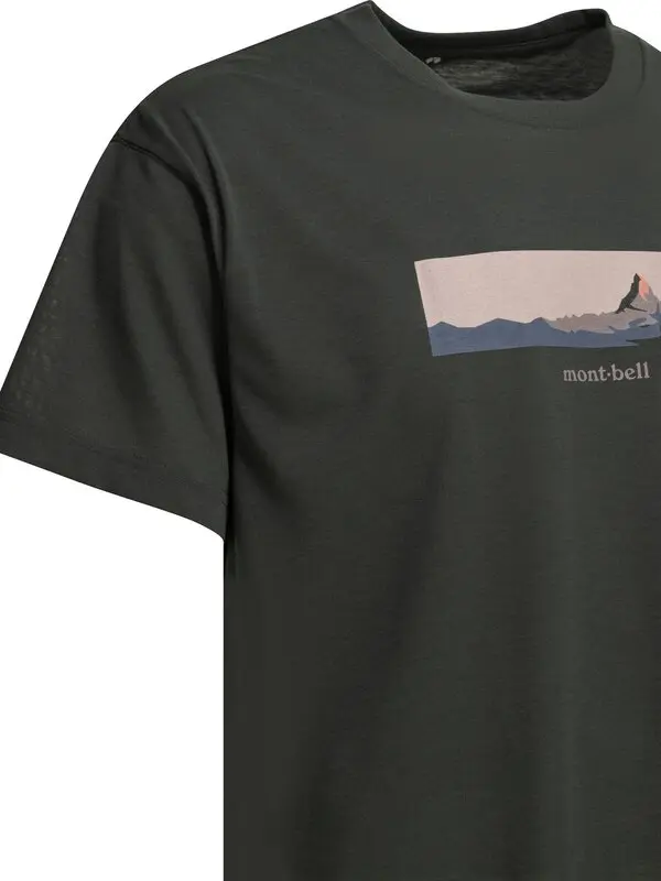 MONTBELL Graphic T-shirt - Black