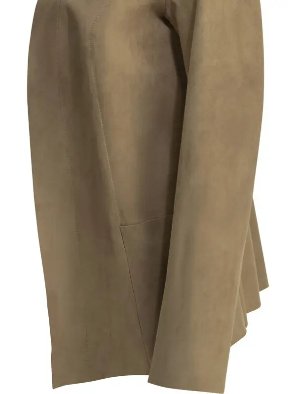 SALVATORE SANTORO Suede Blazer - Beige