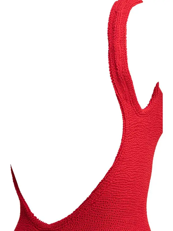 Hunza G Textured Square Neck Swimsuit