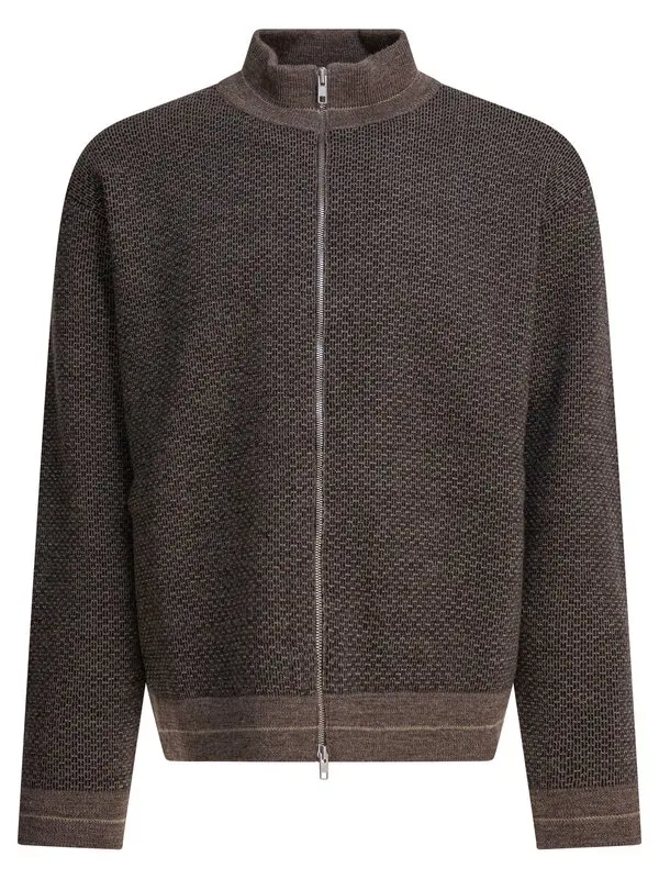 MAISON MARGIELA Wool Zippered Sweater