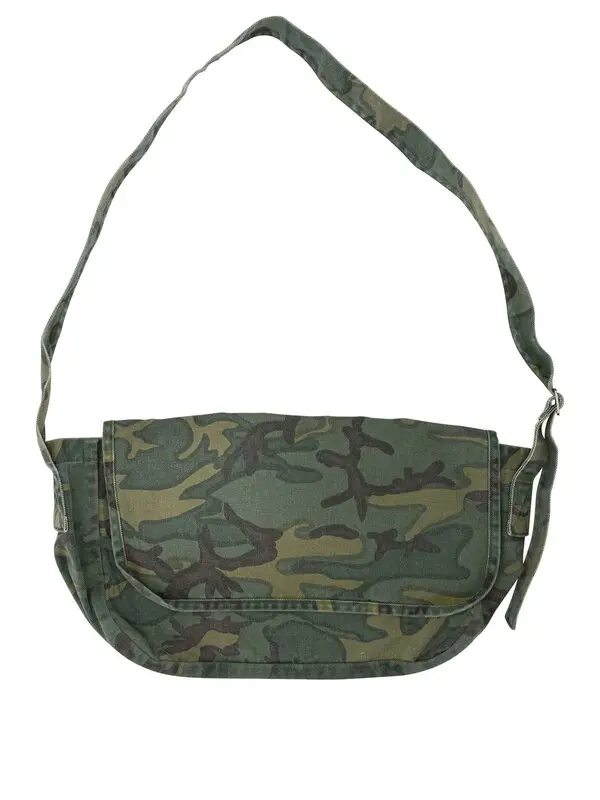 Needles Reversible News Paper Large Shoulder Bag