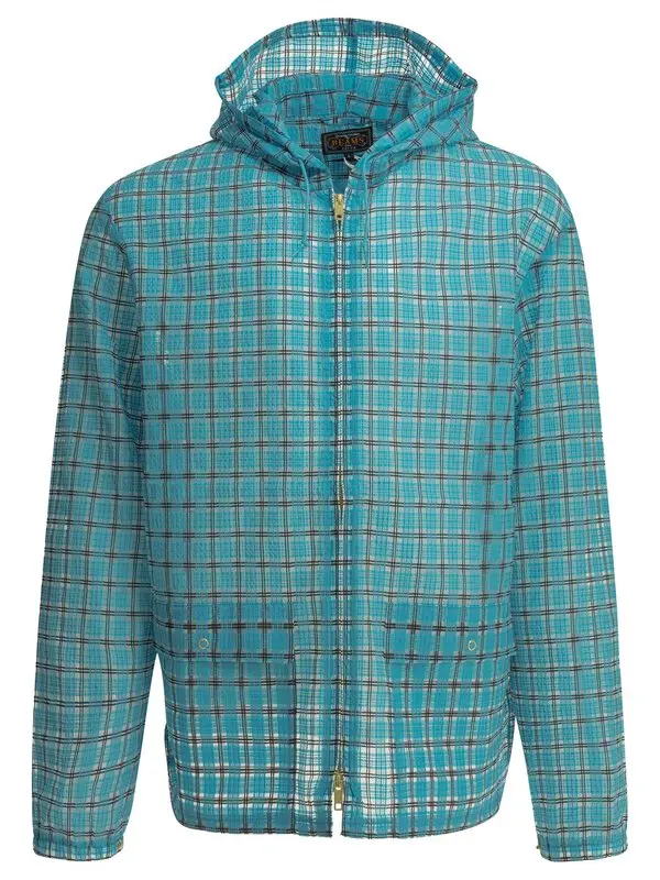 BEAMS Lightweight Swing Jacket - Light Blue
