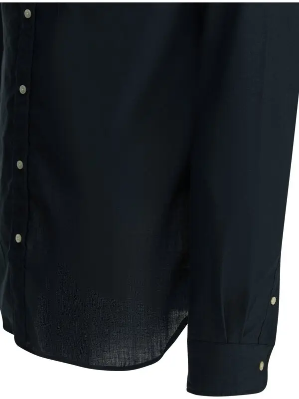 BEAMS Coolmax® Casual Shirt With Linen And Polyester