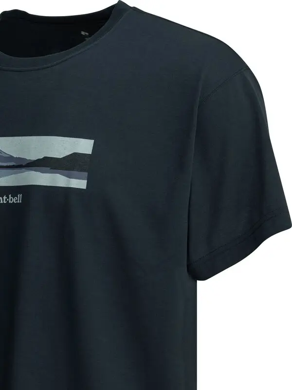 MONTBELL Graphic Print T-shirt - Blue
