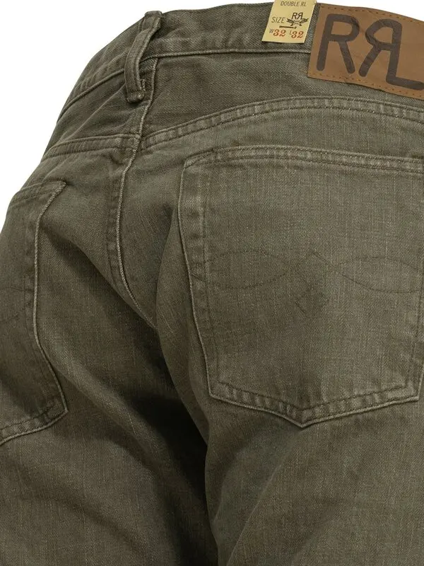 Ralph Lauren Olive Straight Leg Jeans