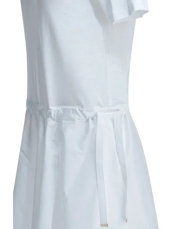 Herno Flared Midi Dress - White