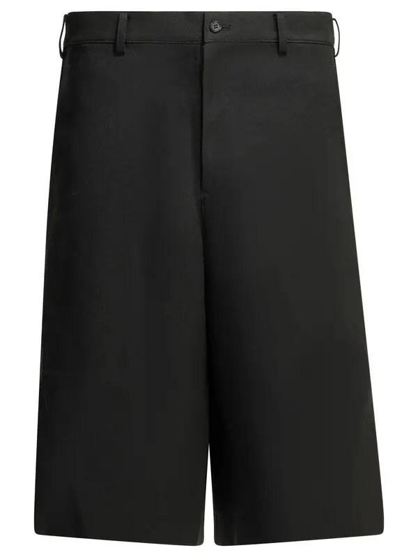 Comme Des Garçons Cargo Shorts With Zipper Detail