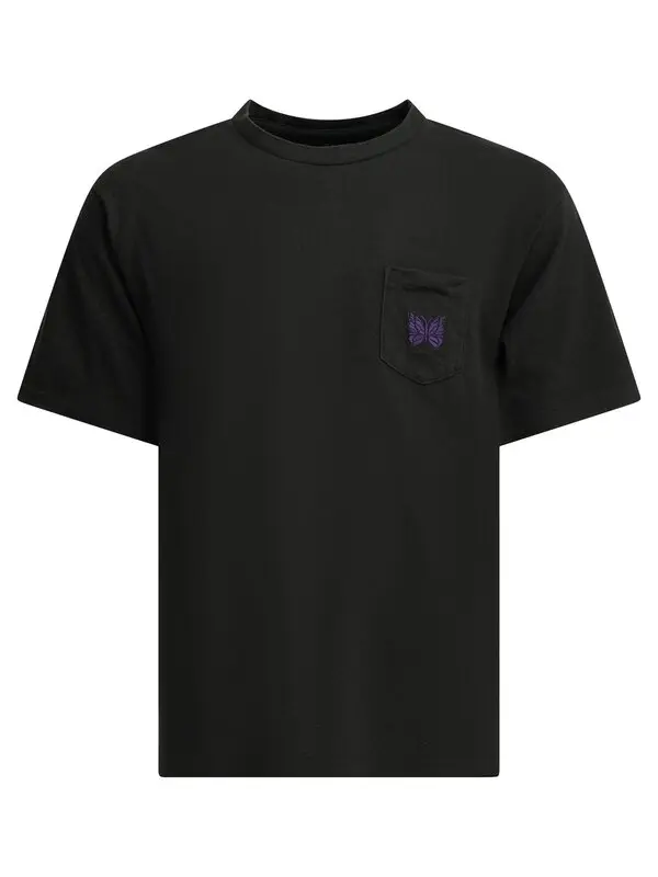 Needles Pocket Tee Crewneck T-shirt - Black