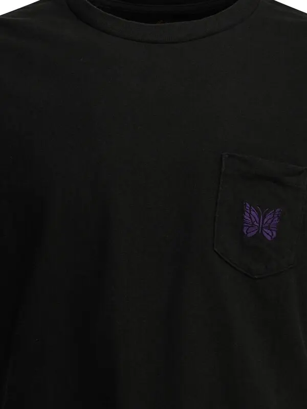 Needles Pocket Tee Crewneck T-shirt - Black