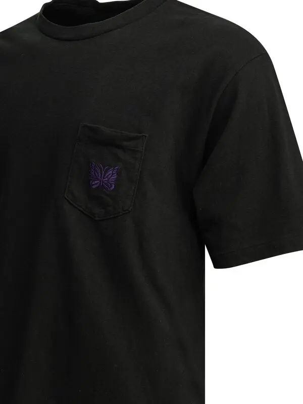 Needles Pocket Tee Crewneck T-shirt - Black