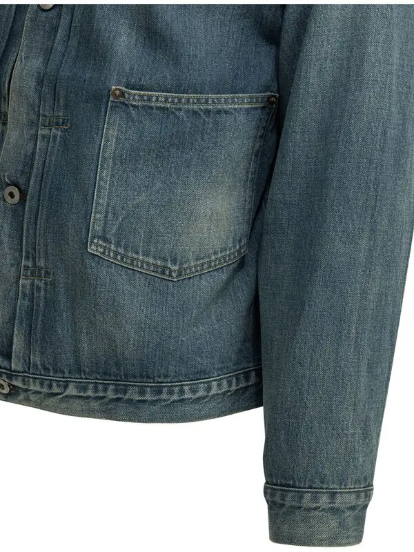 A.PRESSE No. 23" Denim Trucker Jacket