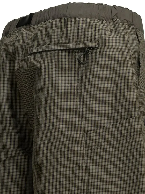 Comme Des Garçons Plaid Cargo Shorts