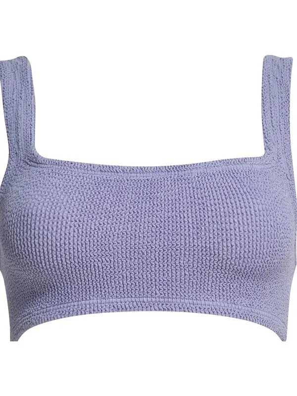 Hunza G Textured Bikini - Purple