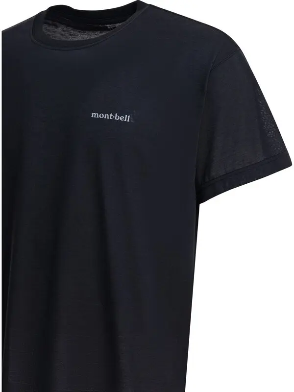 MONTBELL Crewneck T-shirt - Black