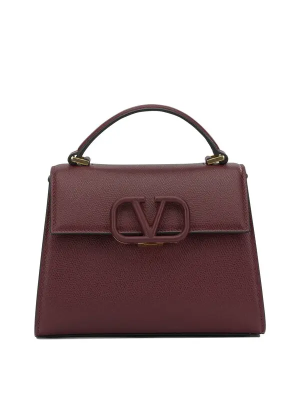 Valentino Garavani Vsling Small Handbag - Bordeaux
