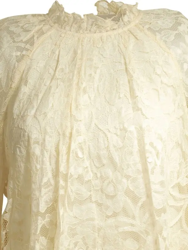 Zimmermann Angel Lace Blouse - White