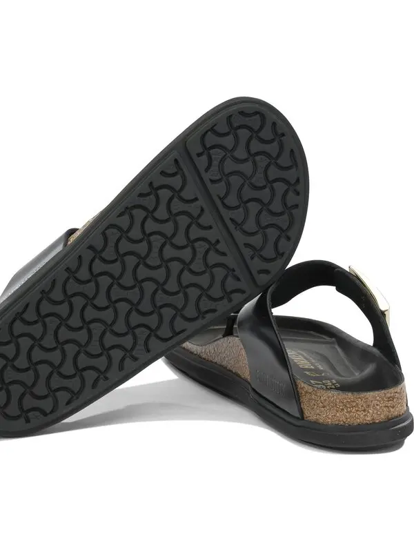 BIRKENSTOCK Gizeh Droplet Buckle Flip Flops - Black