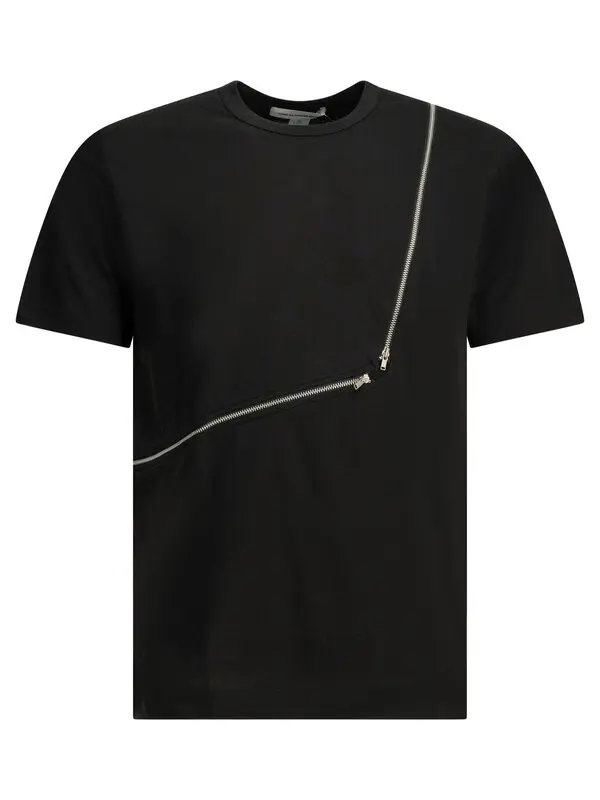 Comme Des Garçons T-shirt With Zipper Detail