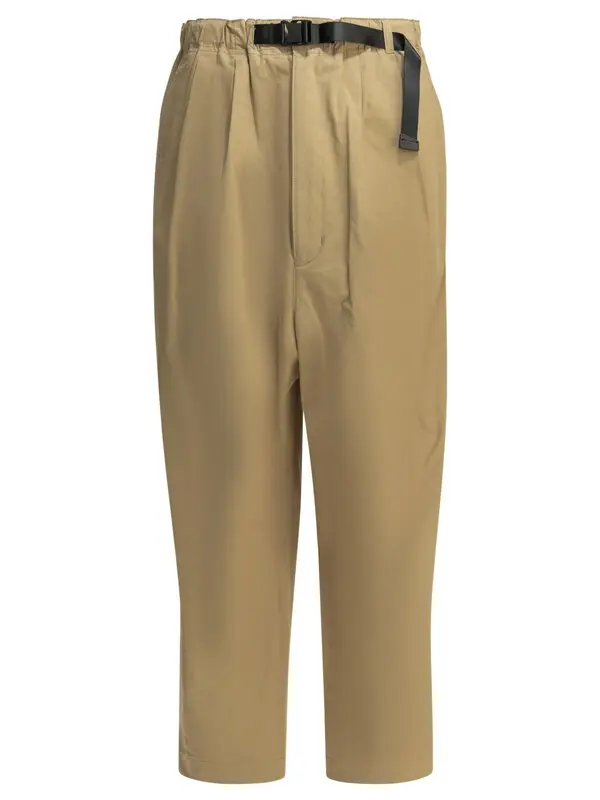 Comme Des Garçons Casual Buckle Pants - Beige