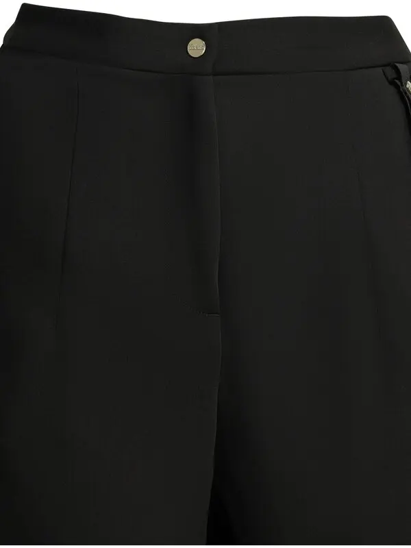 Herno Barrel Leg Casual Pants