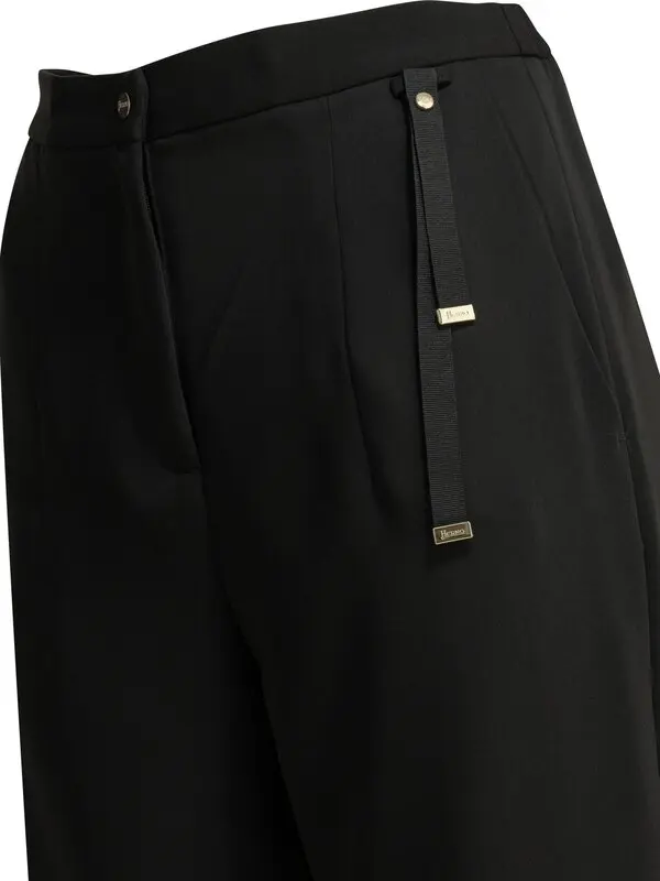 Herno Barrel Leg Casual Pants