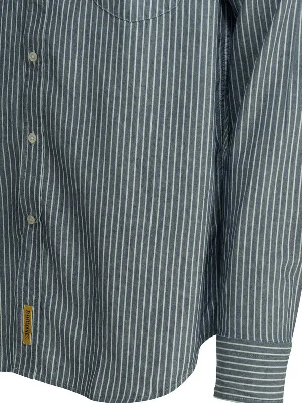 B.D.BAGGIES Bradford Striped Us Oxford Casual Shirt