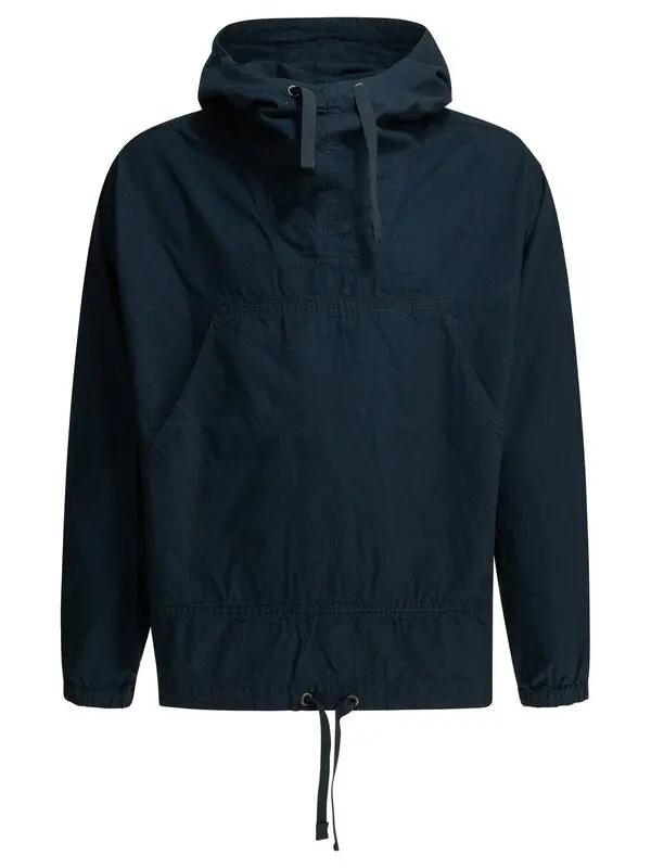 BEAMS Mil Smock Ripstop Jacket - Blue