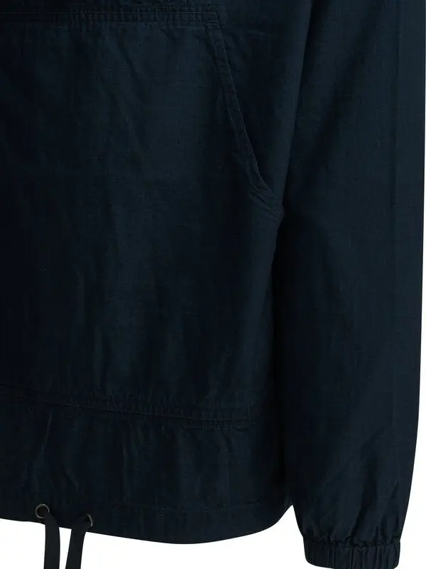 BEAMS Mil Smock Ripstop Jacket - Blue