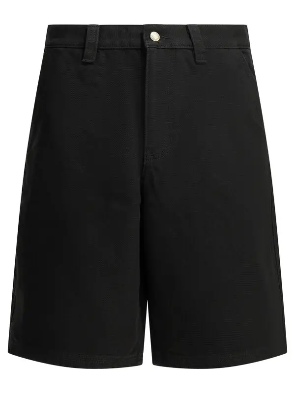 StÜssy Work Gear Cotton Shorts - Black