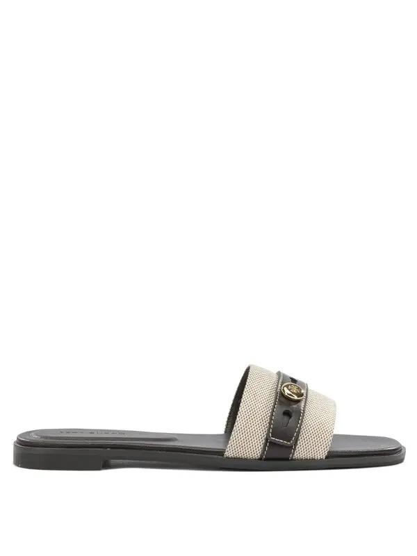 Tory Burch Flat Sandals - Beige