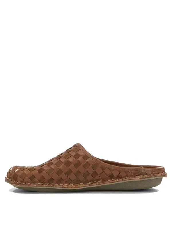 Comme Des Garçons X Viba 'roma' Woven Leather Sabots