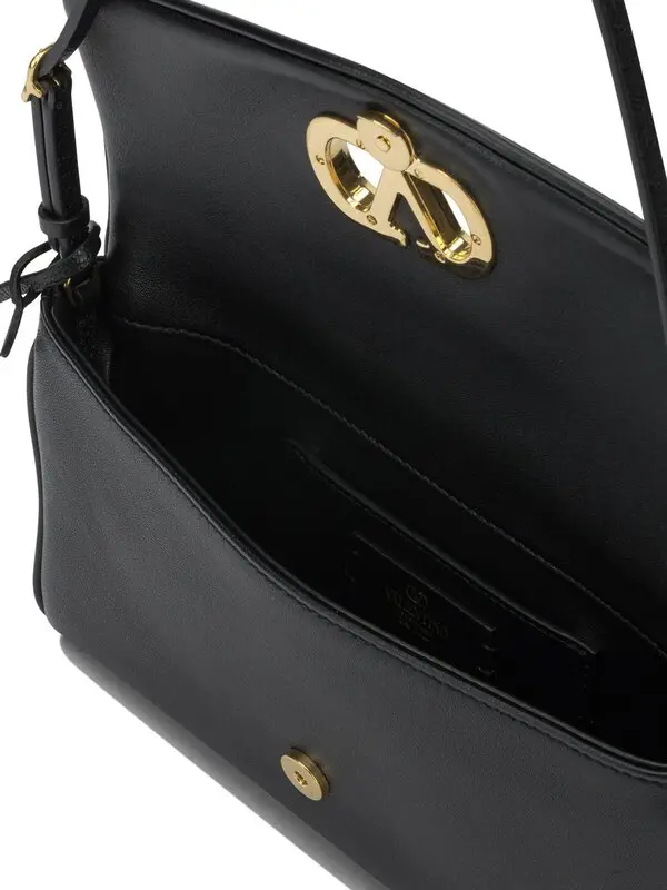 Valentino Garavani Small Devain Shoulder Bag - Black